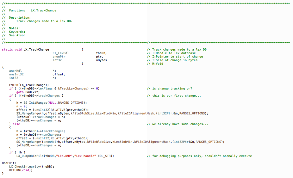Coding Standards for C reduce maintenance 'entropy'